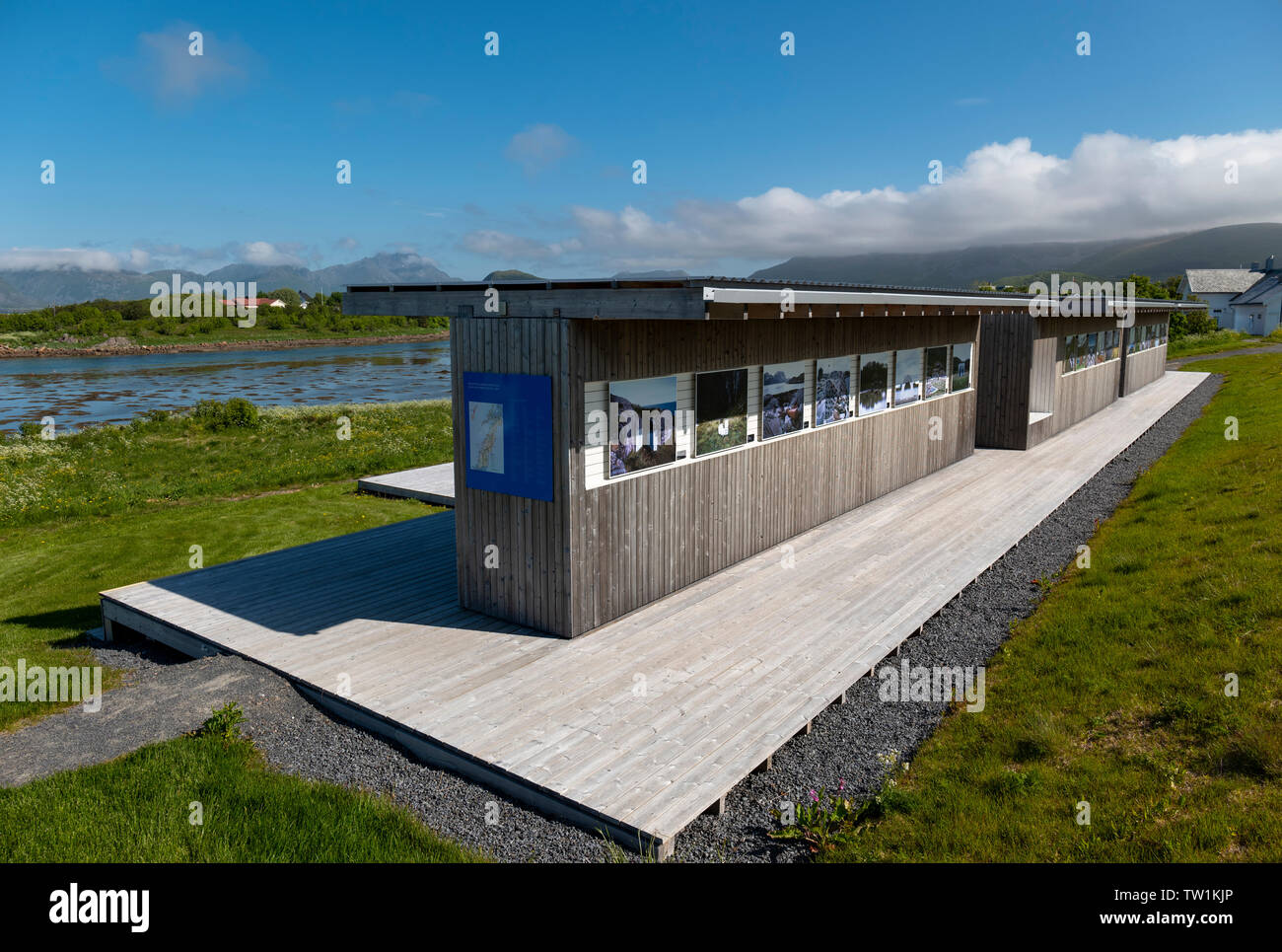 Bo Museum of art, Vesteralen, Norway Stock Photo - Alamy