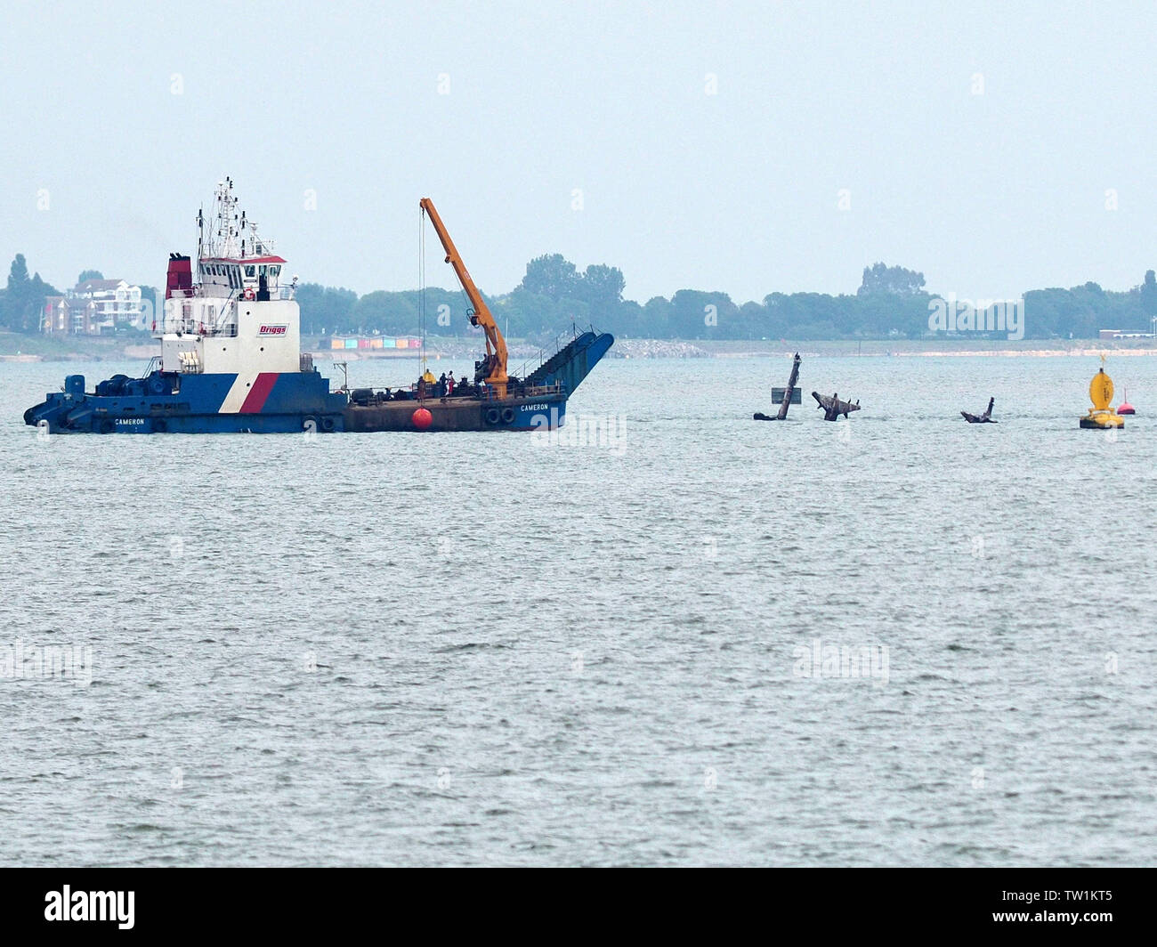Buoy maintenance vessel hi-res stock photography and images - Alamy