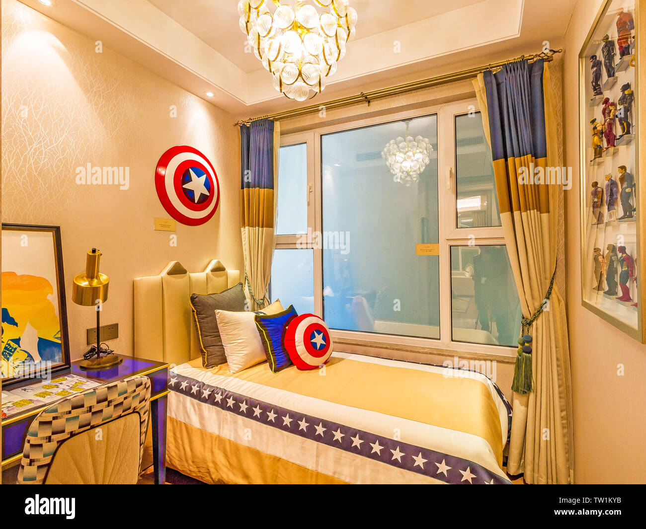 Bedroom, sleep, comfortable and comfortable rest environment, different ...