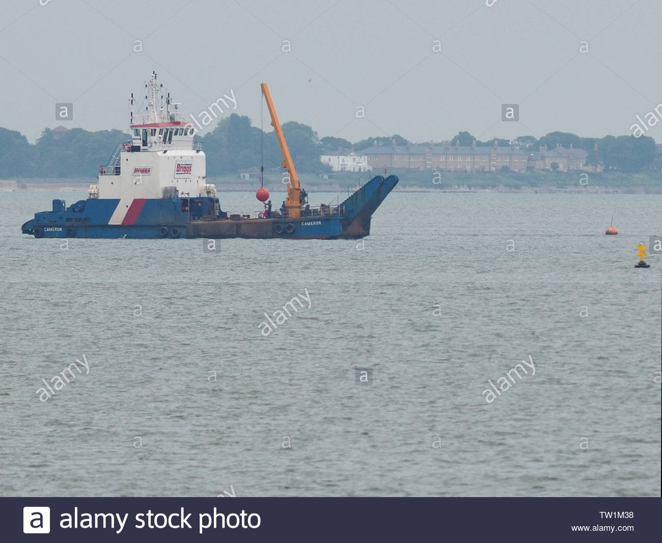 Buoy Maintenance Vessel Stock Photos & Buoy Maintenance Vessel Stock ...