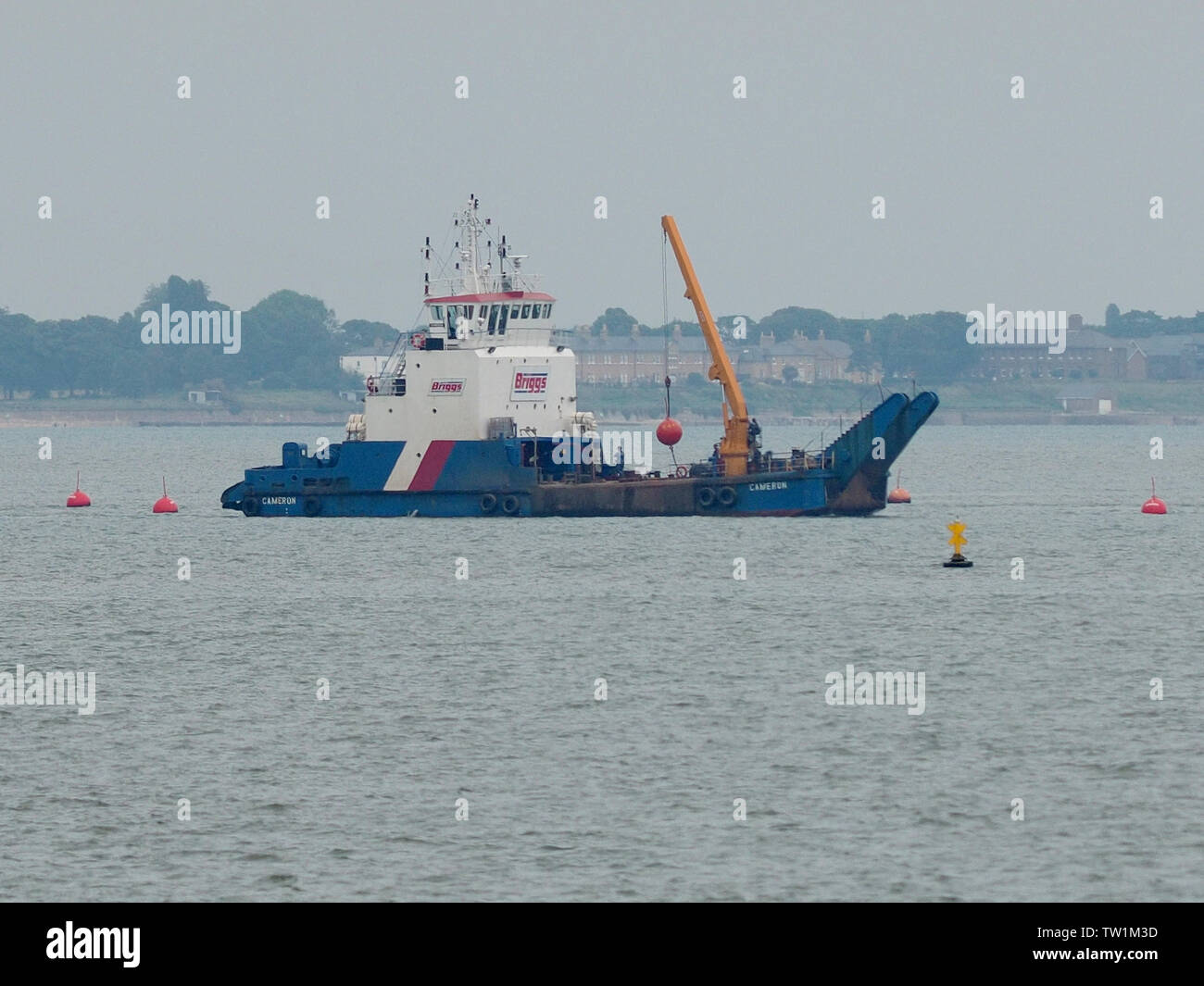 Buoy maintenance vessel hi-res stock photography and images - Alamy