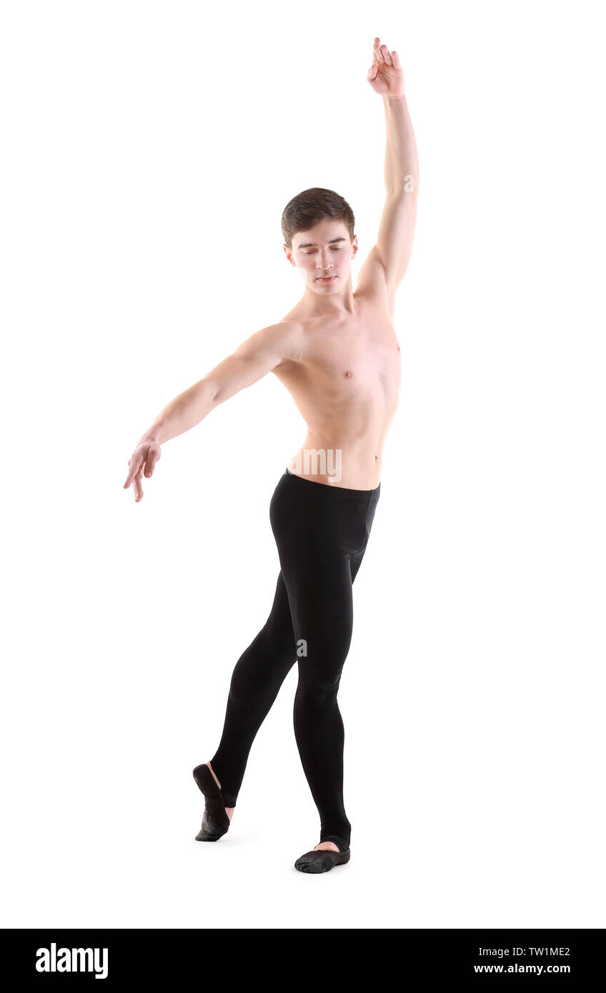 Practicing male ballet dancer hi-res stock photography and images - Alamy