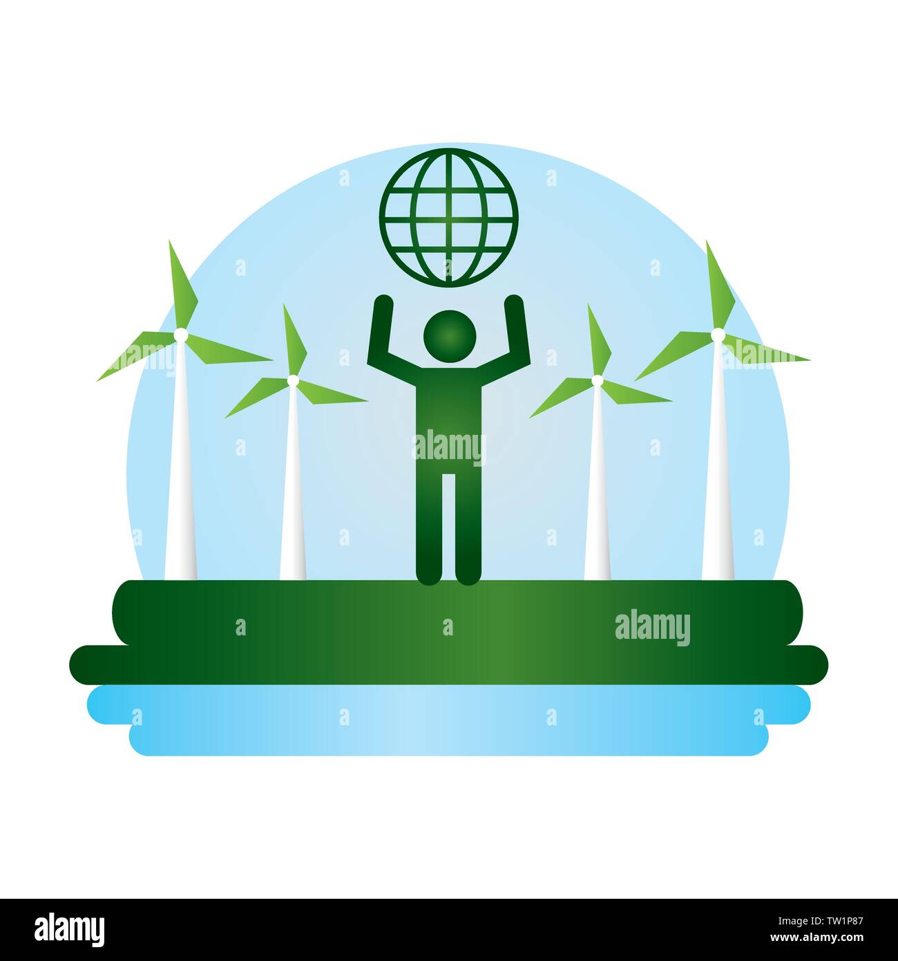 eco friendly planet design image Stock Vector Image & Art - Alamy