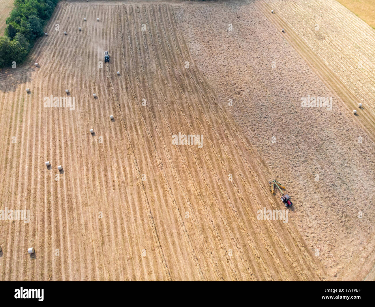 Round Baler Discharges High Resolution Stock Photography and Images - Alamy