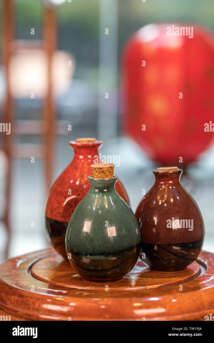 Self-brewed osmanthus wine Stock Photo - Alamy