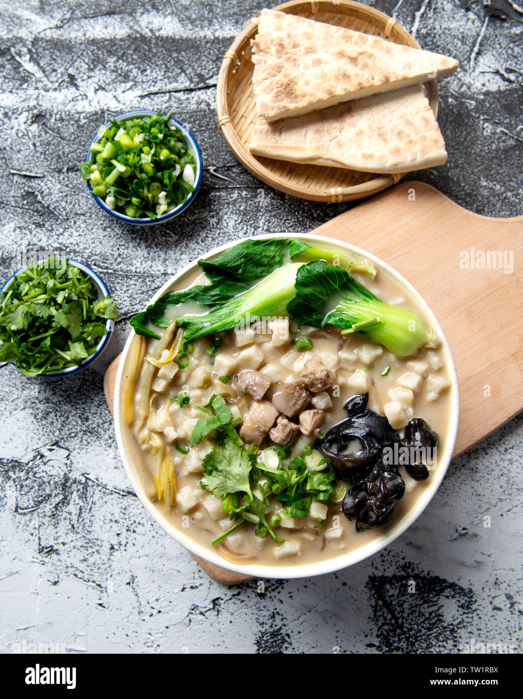 mutton steamed bun Stock Photo - Alamy