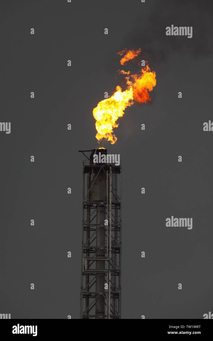 Fire refining process hi-res stock photography and images - Alamy