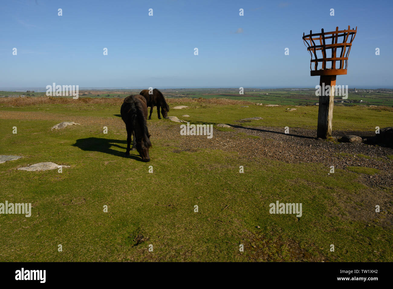 Carn brea hill hi-res stock photography and images - Alamy