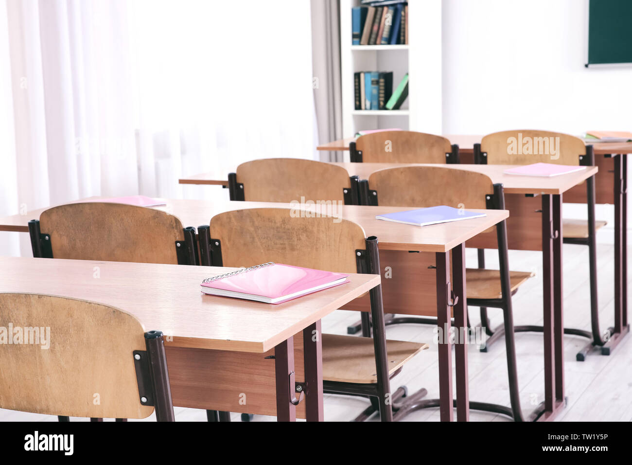School classroom interior Stock Photo - Alamy