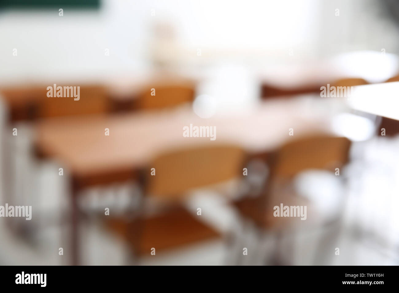 Teacher students classroom blurred hi-res stock photography and images ...