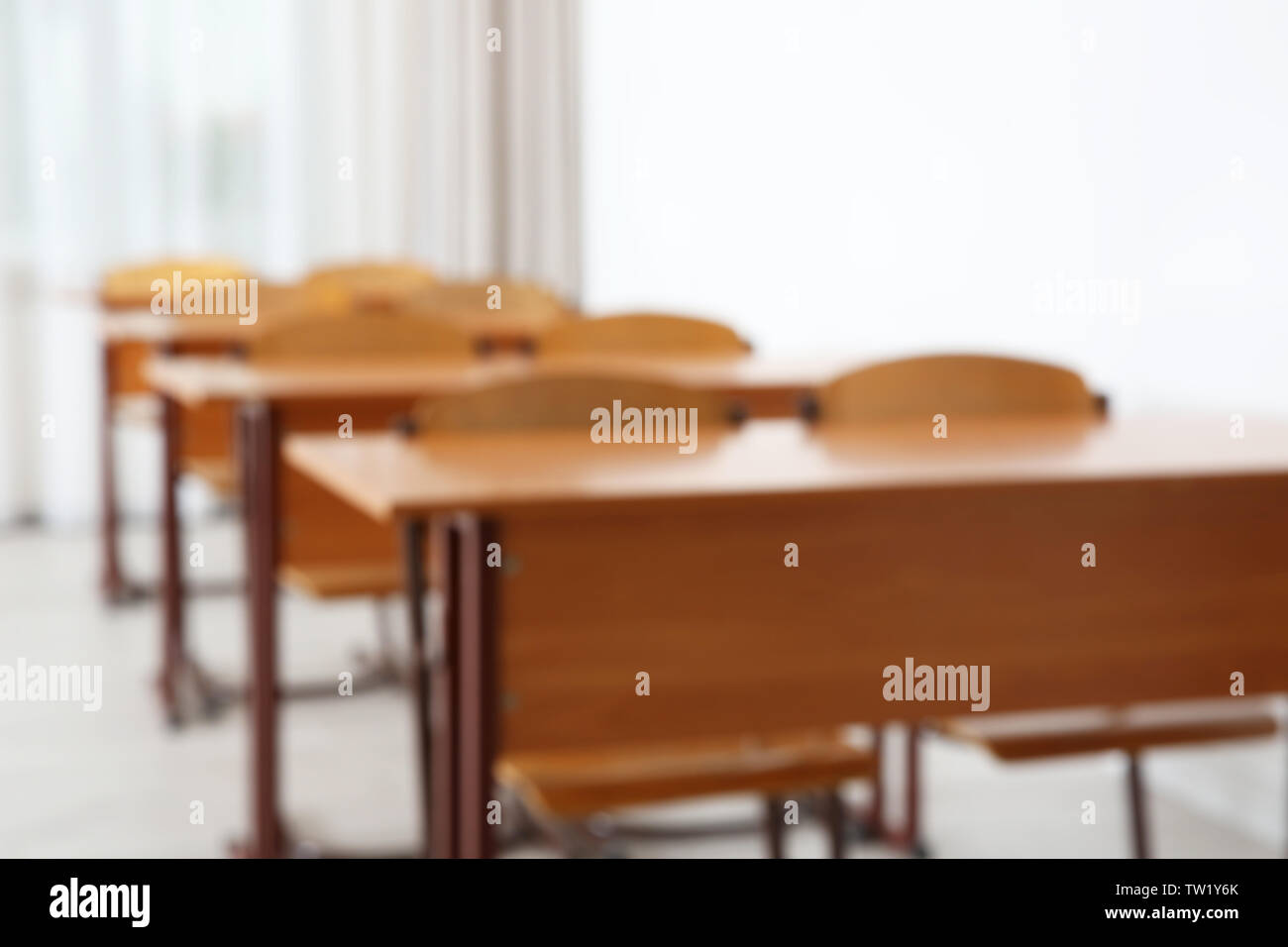 Teacher students classroom blurred hi-res stock photography and images ...