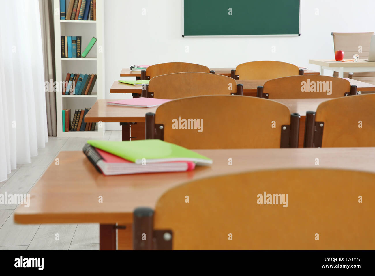School classroom interior Stock Photo - Alamy