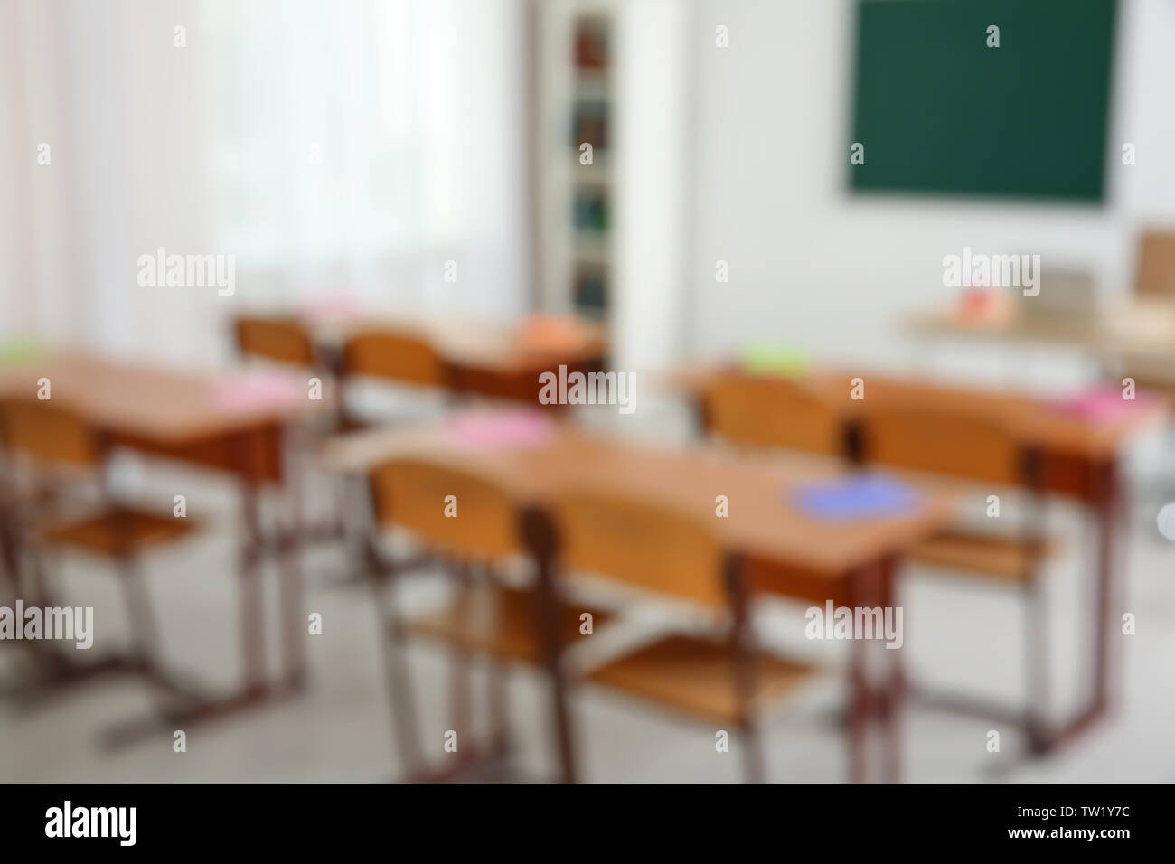 Teacher Students Classroom Blurred High Resolution Stock Photography ...