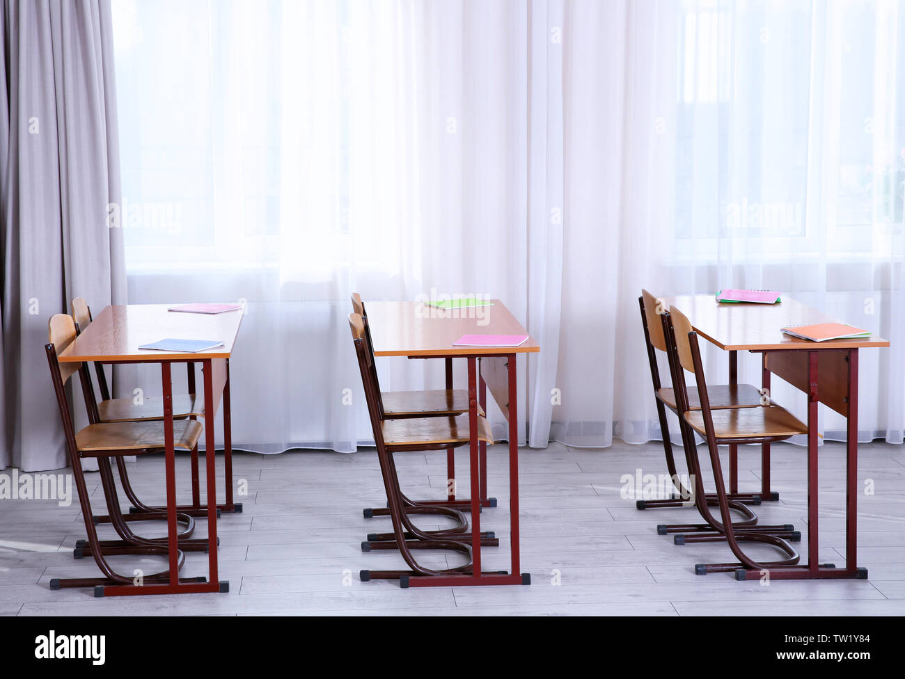 School classroom interior Stock Photo - Alamy