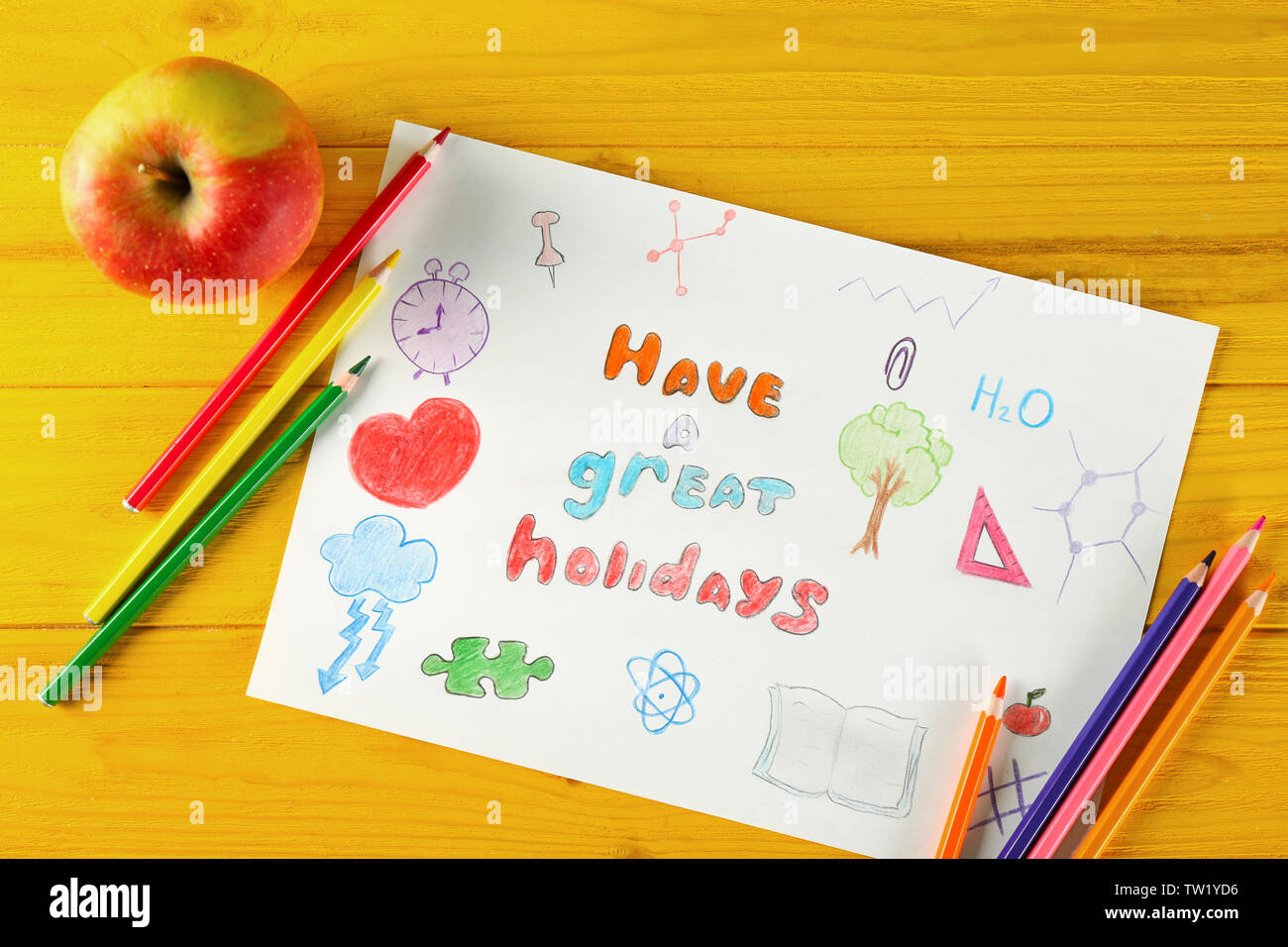 Have a great holidays hi-res stock photography and images - Alamy