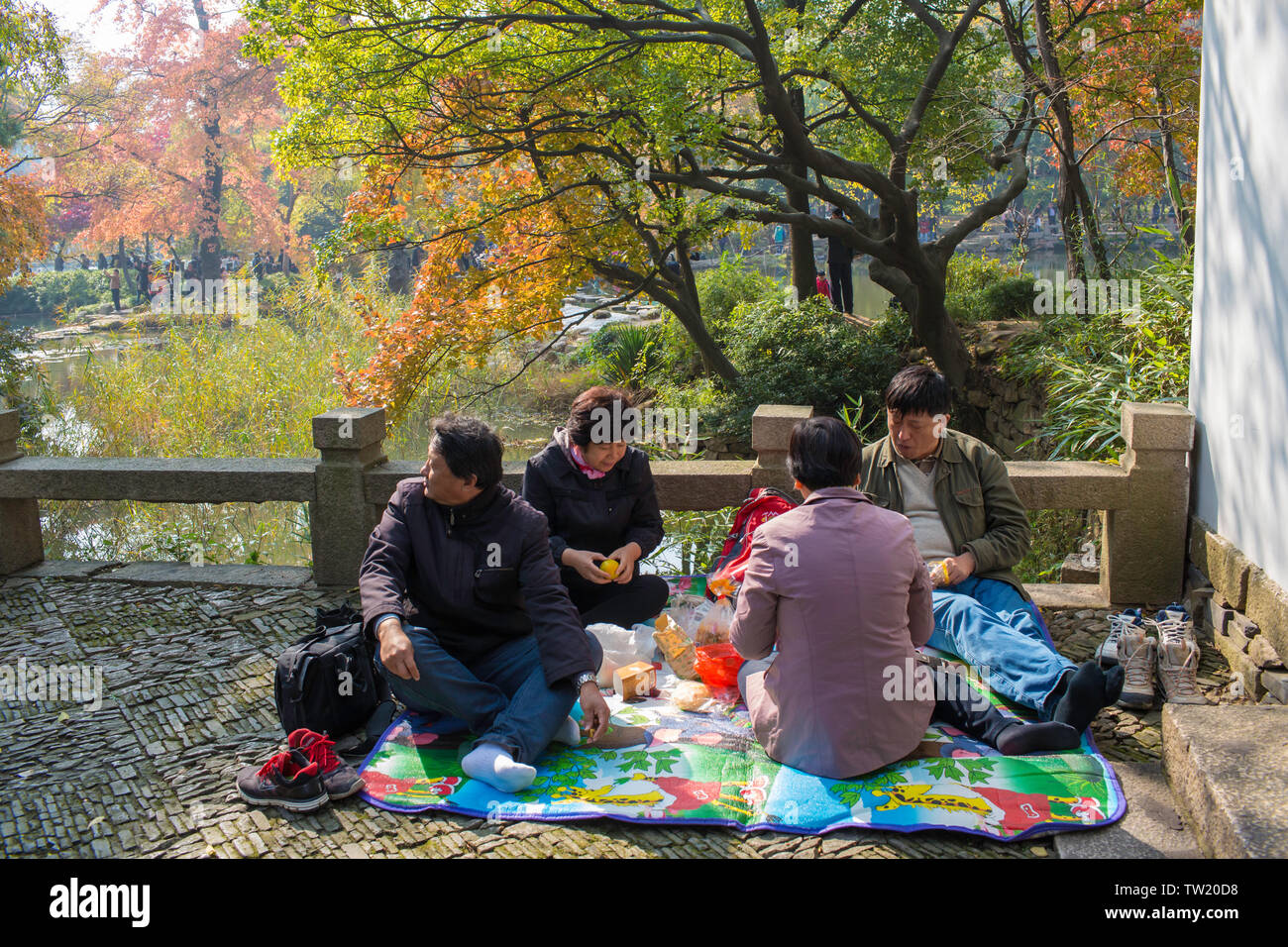Tianping Mountain autumn color Stock Photo - Alamy