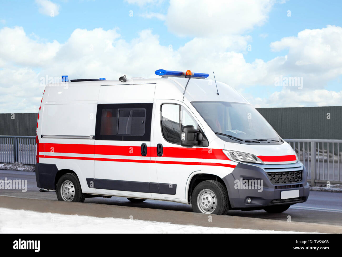 Modern ambulance hi-res stock photography and images - Alamy
