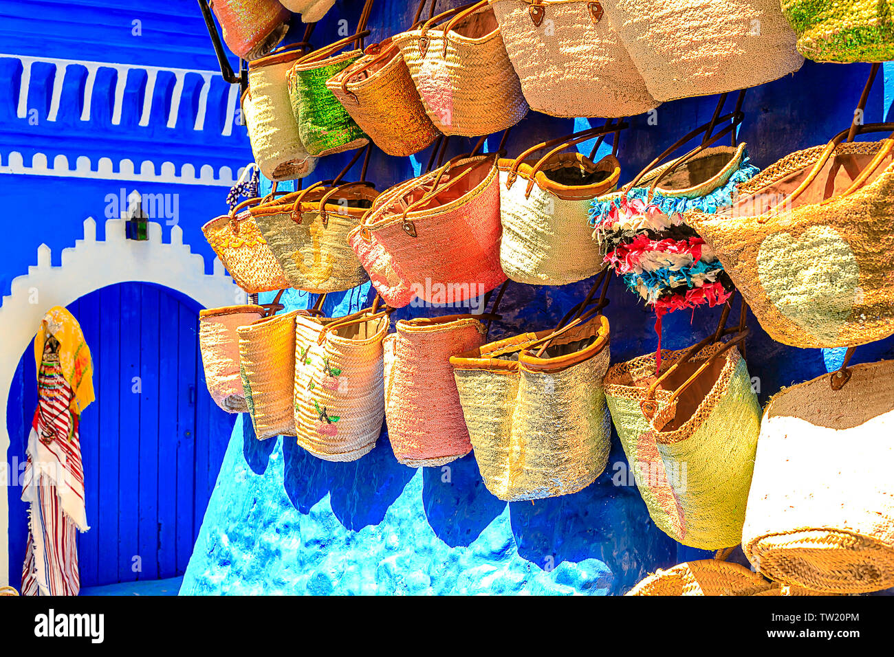 Traditional street market in chefchaouen hi-res stock photography and ...