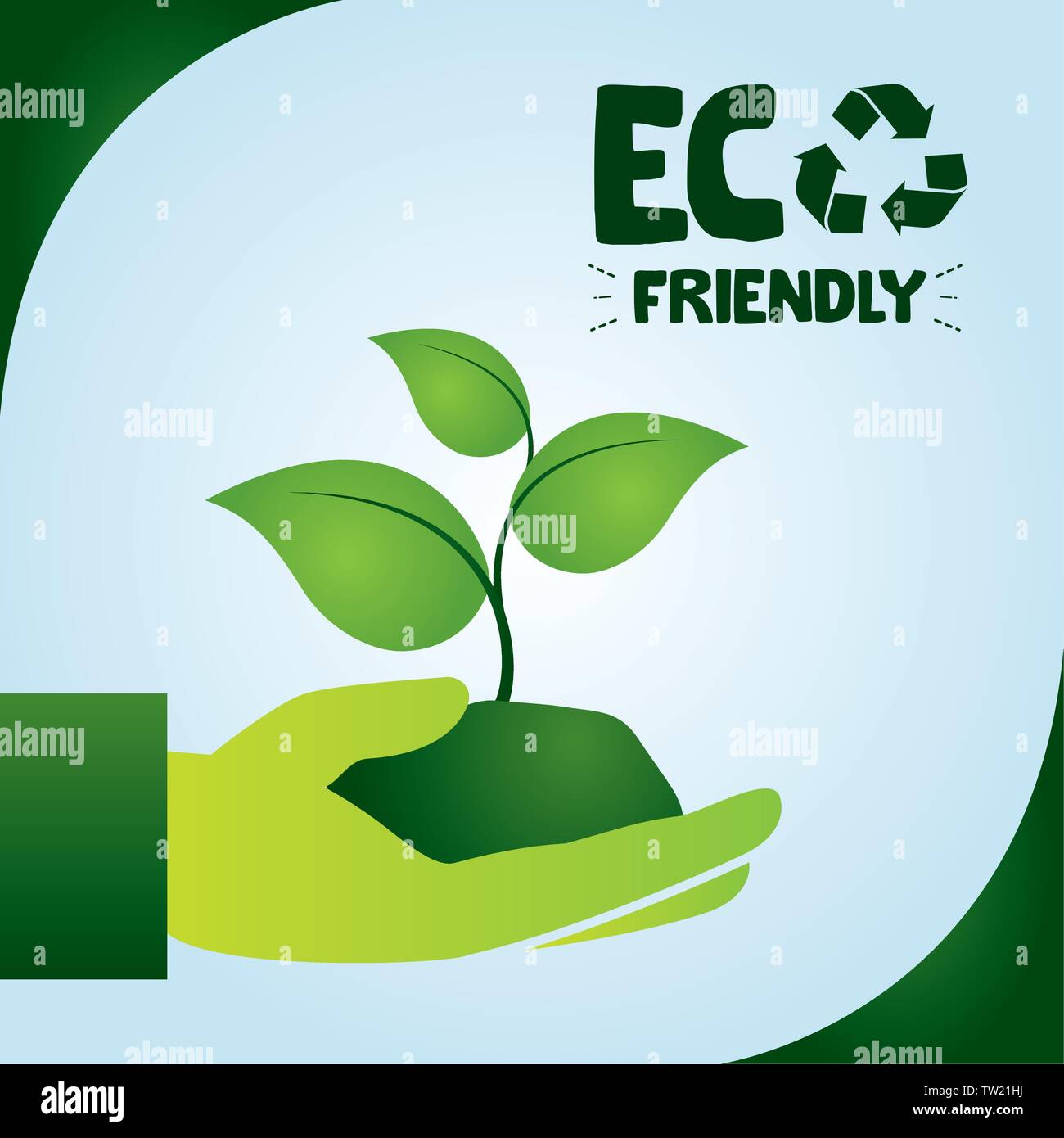 eco friendly planet design image Stock Vector Image & Art - Alamy