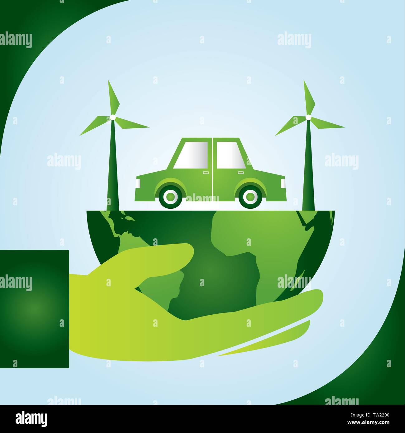 eco friendly environment design image Stock Vector Image & Art - Alamy