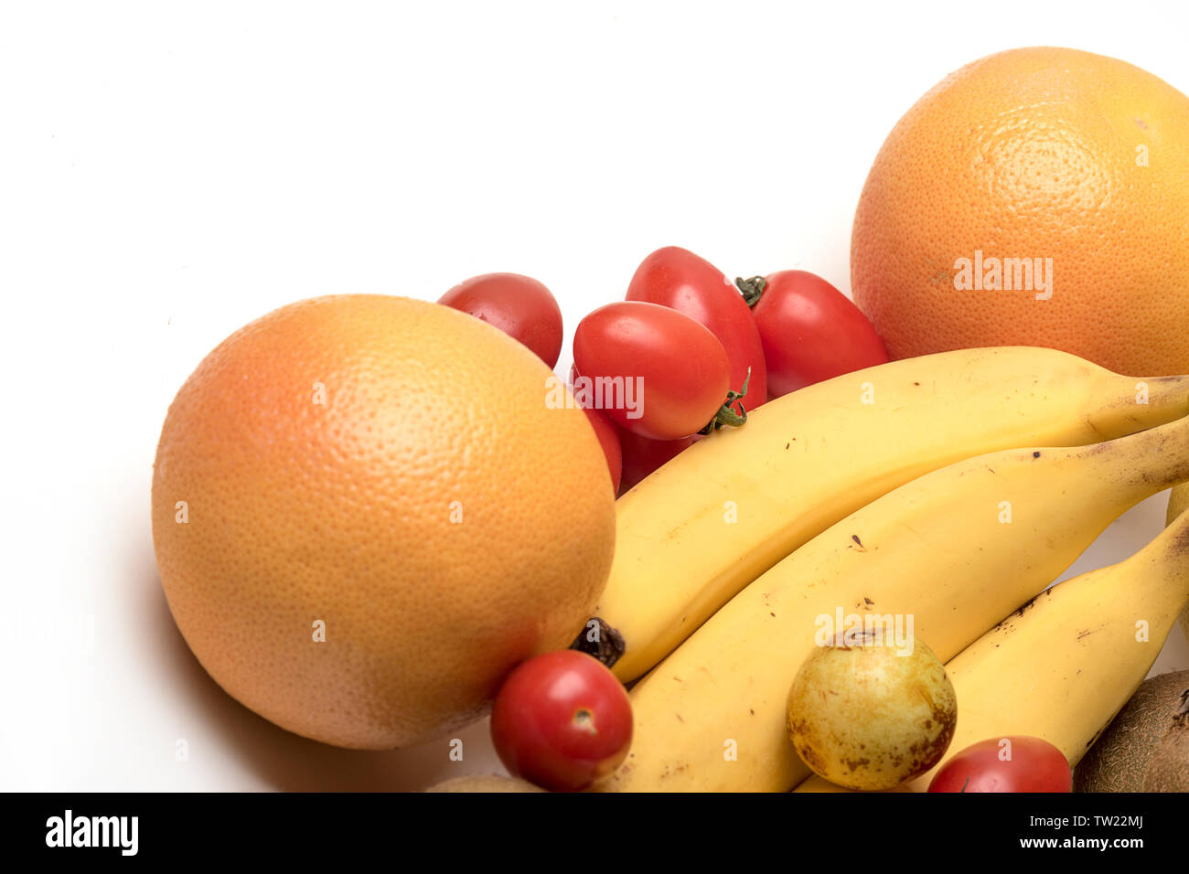 Fresh fruit combination Stock Photo - Alamy