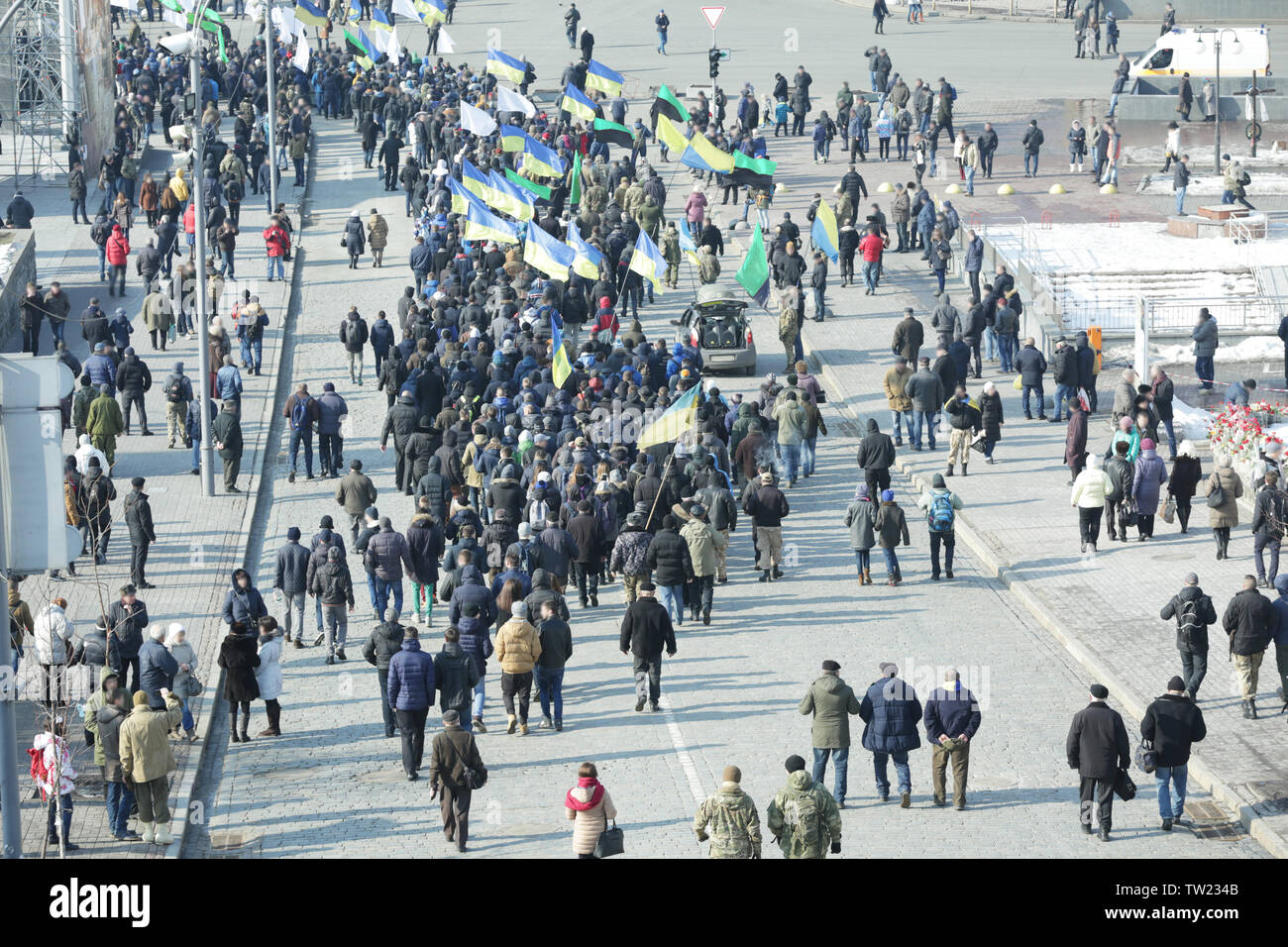 Crowds Of People City