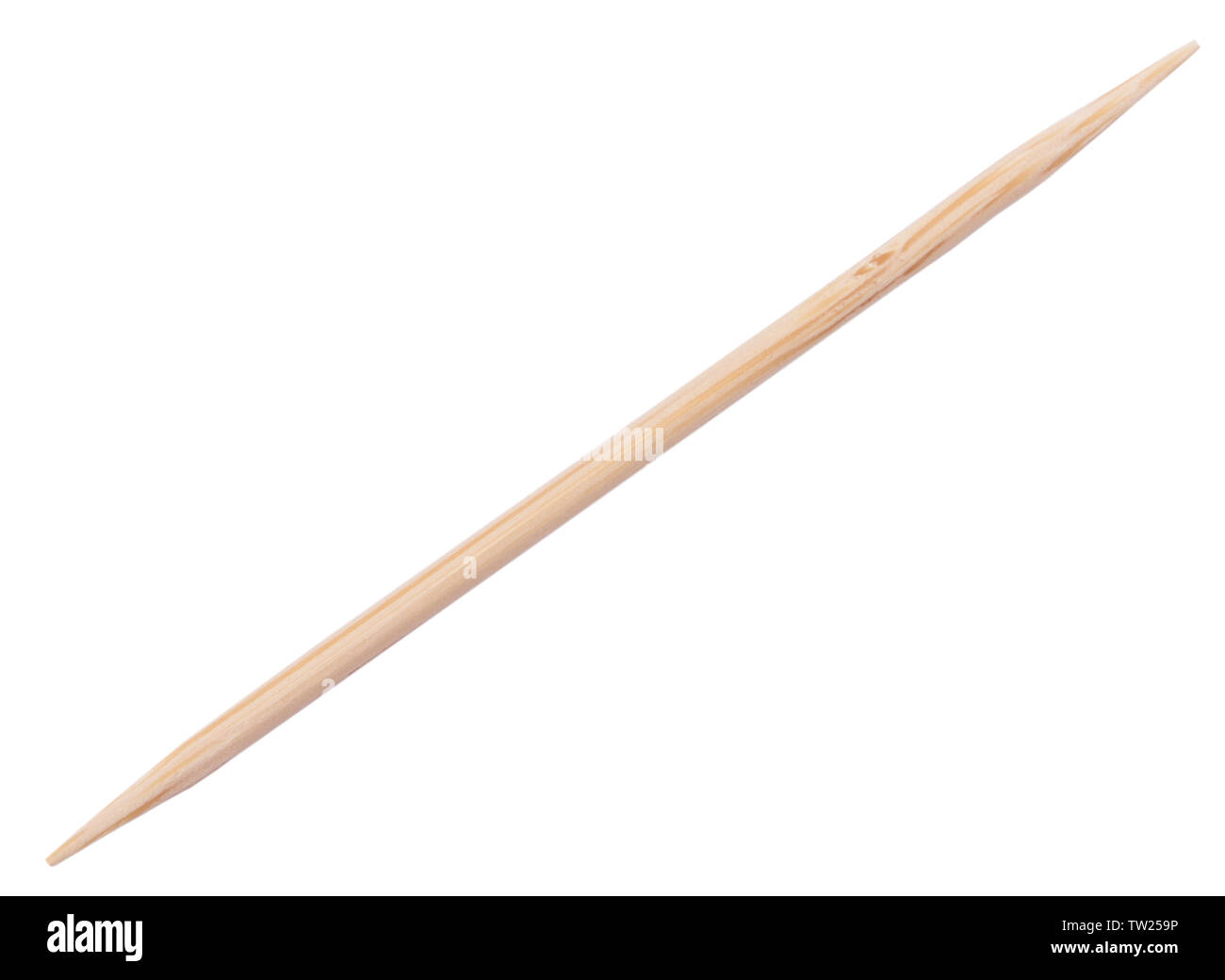 Wooden toothpick isolated on white background Stock Photo - Alamy