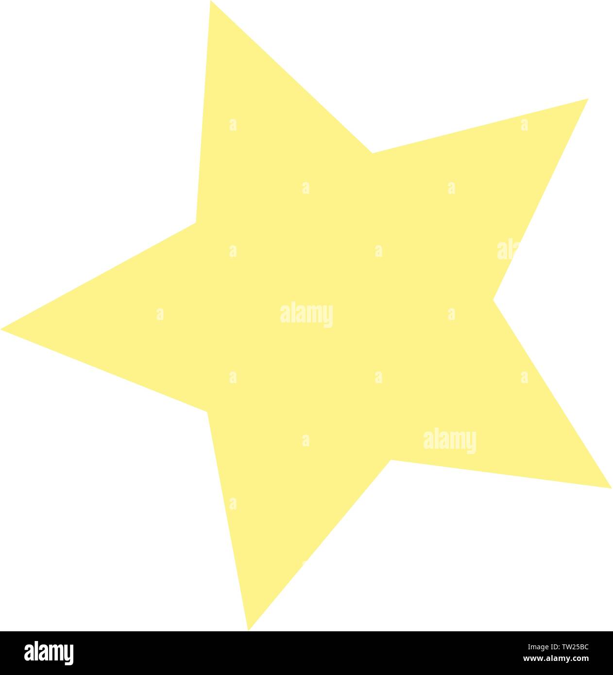 Star icon. Flat illustration of star vector icon for web design Stock ...