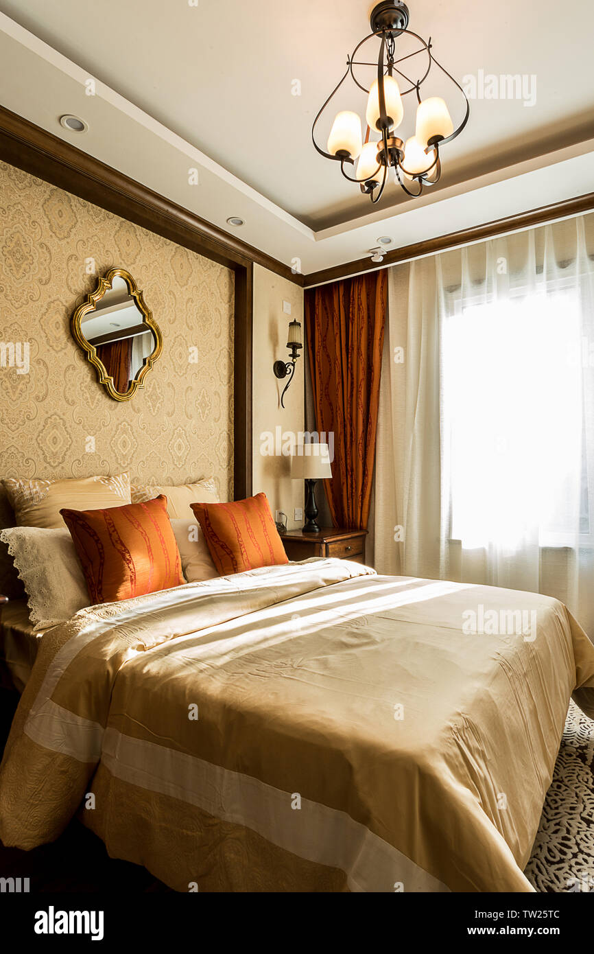 Interior design sample room contact V letter: Cheng730 Stock Photo - Alamy