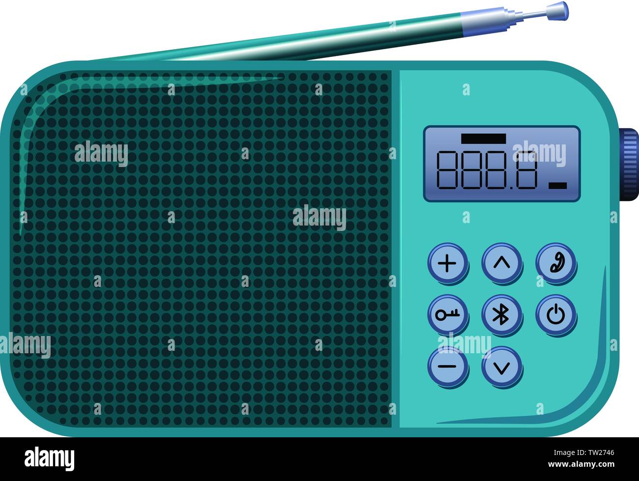 Modern radio icon. Cartoon of modern radio vector icon for web design ... Modern radio icon. Cartoon of modern radio vector icon for web design ...
