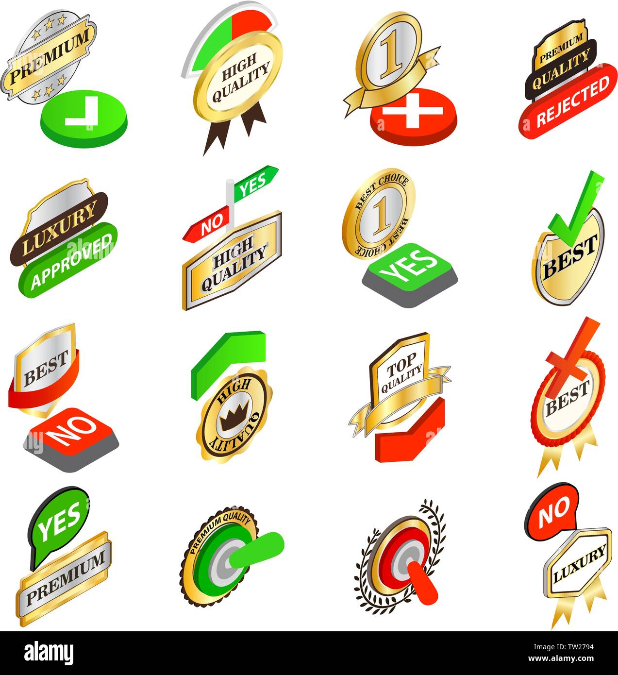 Product inspection vector isometric hi-res stock photography and images ...