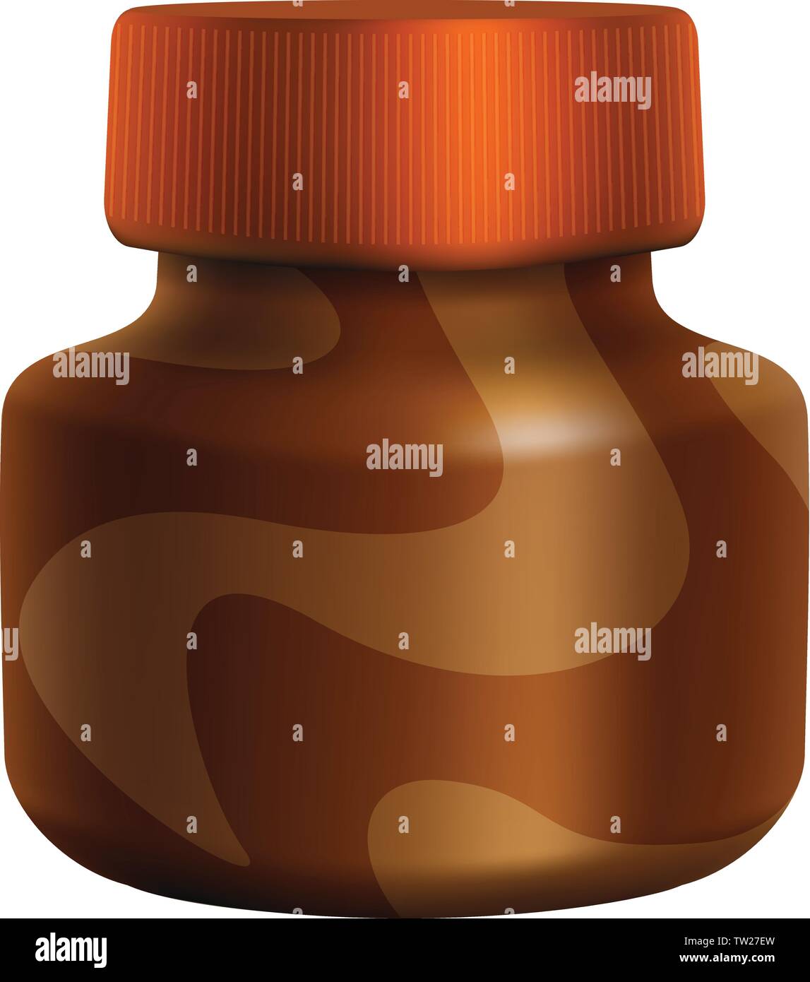 Peanut chocolate butter icon. Cartoon of peanut chocolate butter vector ...