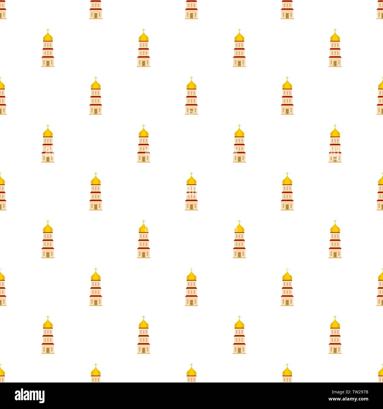 Church tower pattern seamless vector repeat for any web design Stock ...