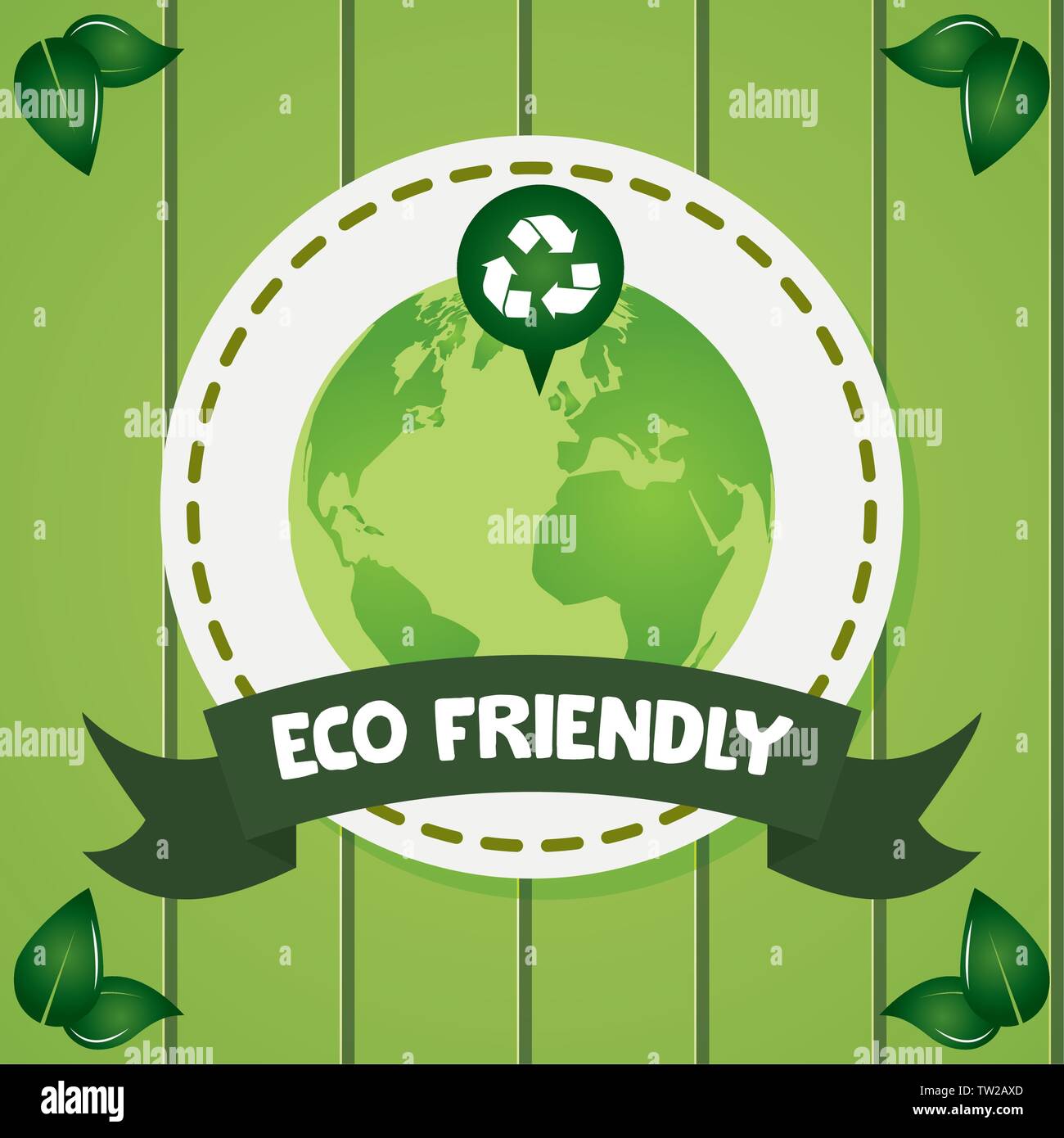 eco friendly environment design image Stock Vector Image & Art - Alamy