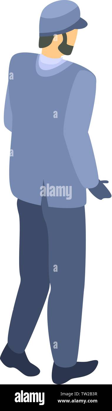 Valet man icon, isometric style Stock Vector Image & Art - Alamy