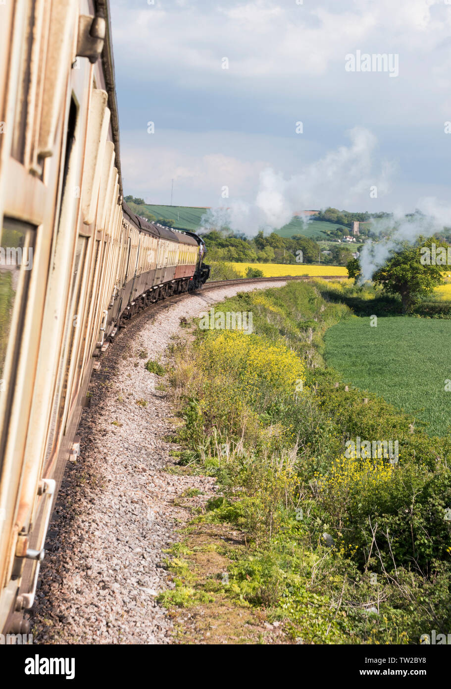 Railway carriage train windows hi-res stock photography and images - Alamy