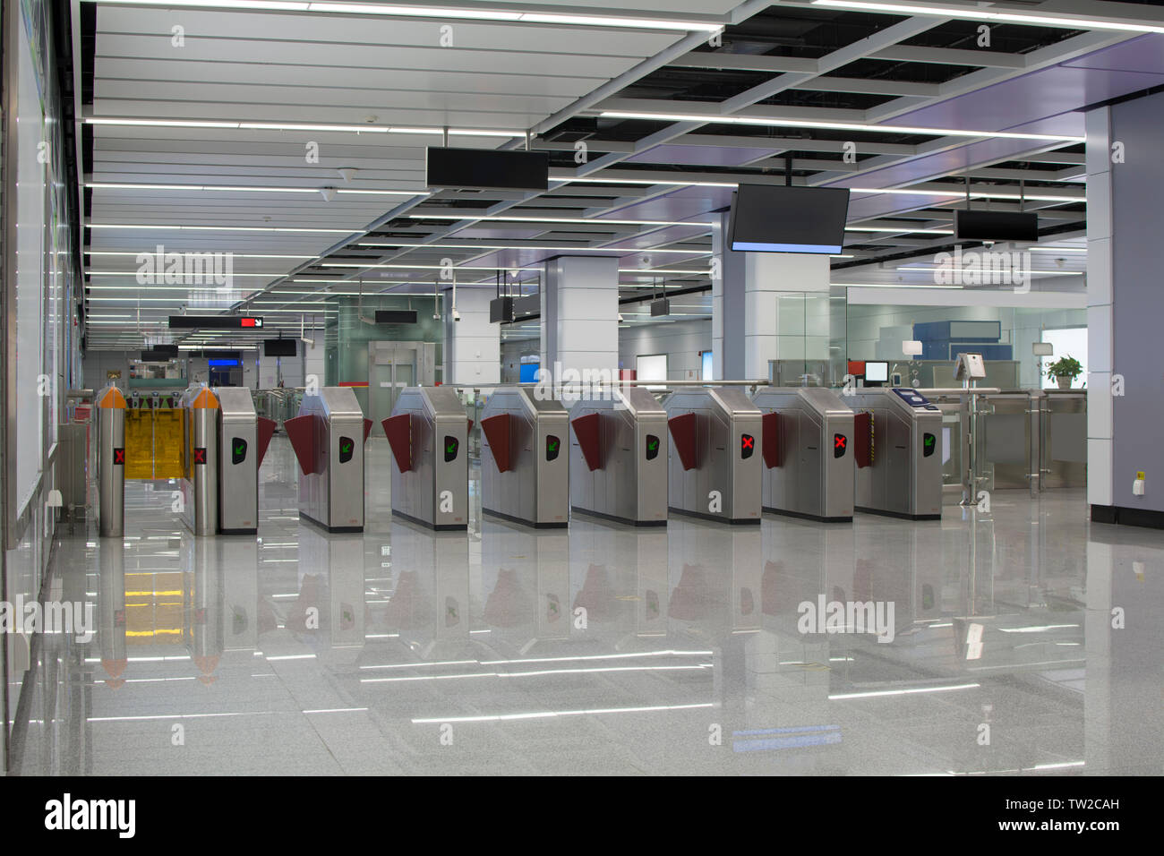 Metro Ticket Gate High Resolution Stock Photography and Images - Alamy