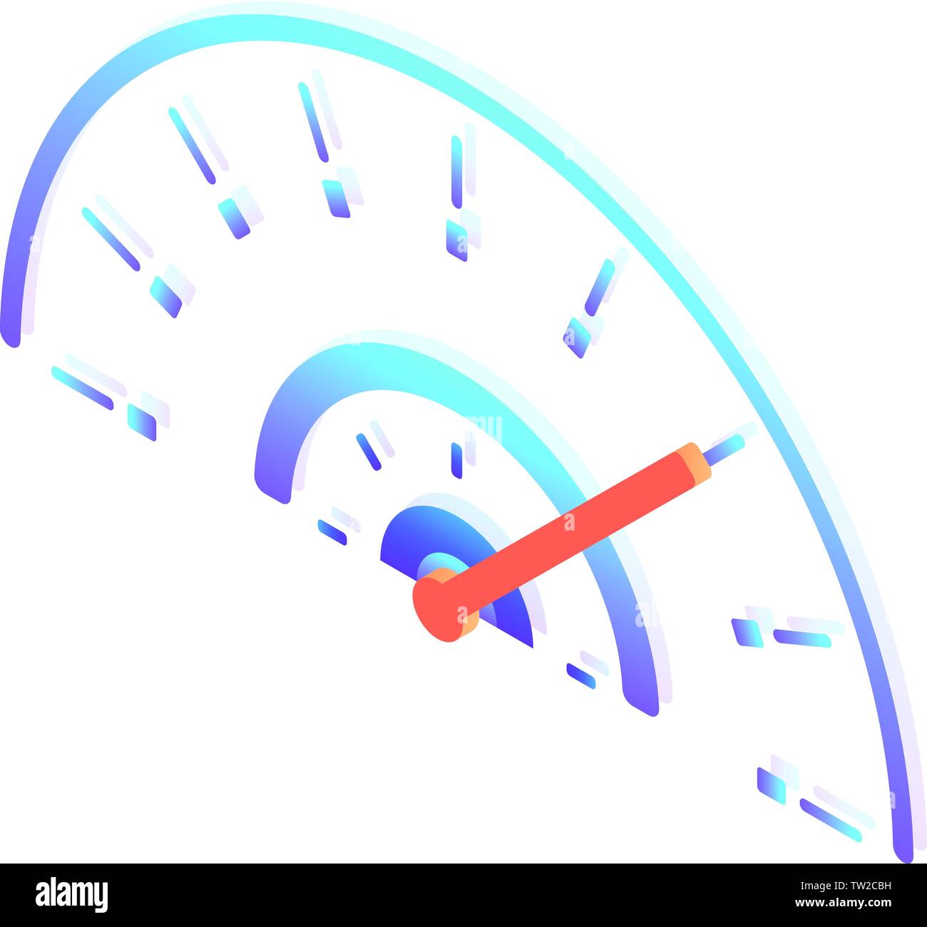 Web speed test icon, isometric style Stock Vector Image & Art - Alamy