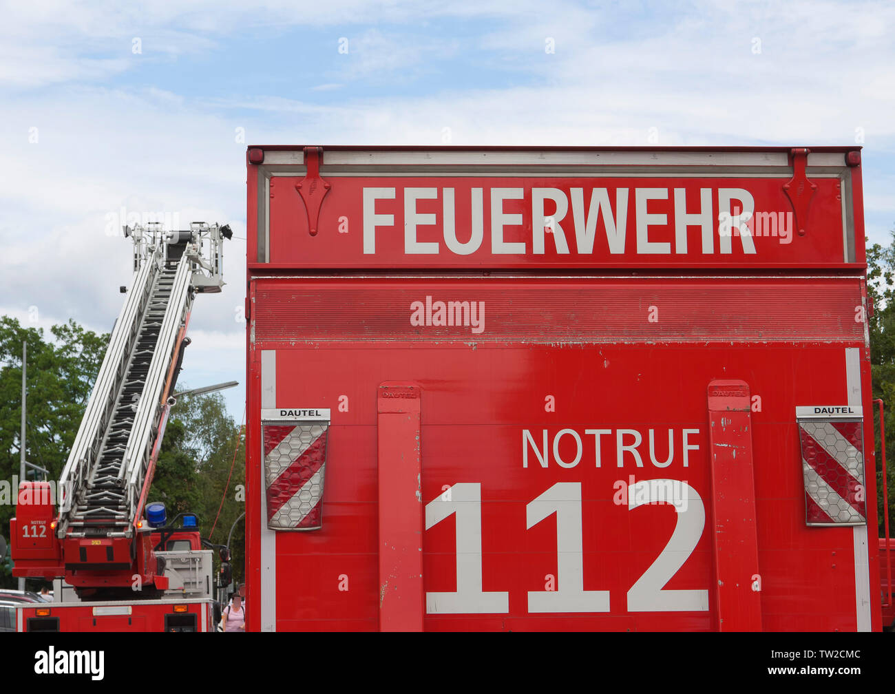Fire department in Berlin Stock Photo - Alamy