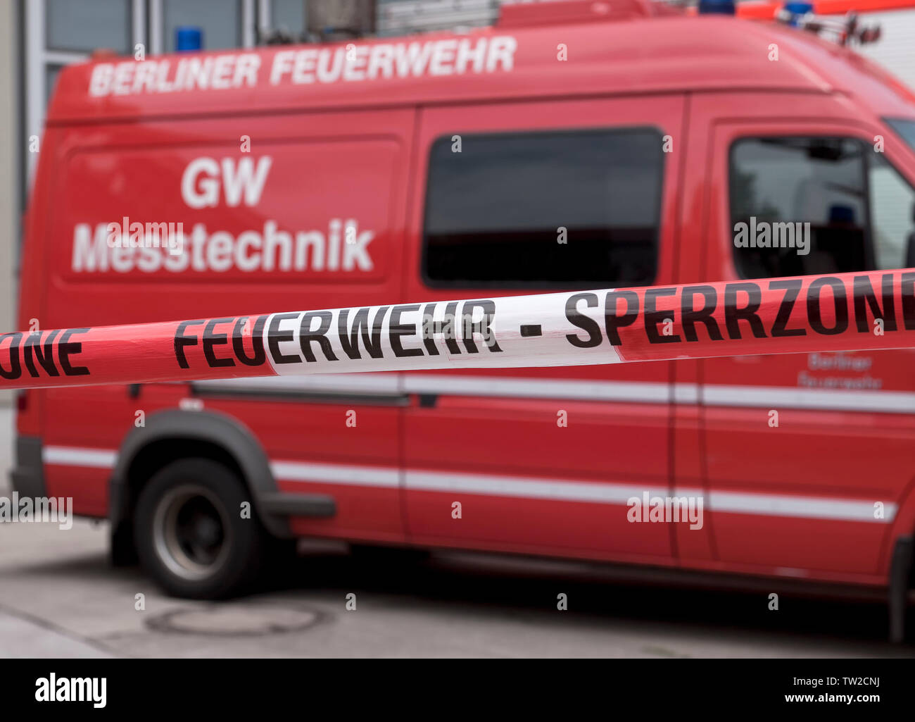 Fire department in Berlin Stock Photo - Alamy