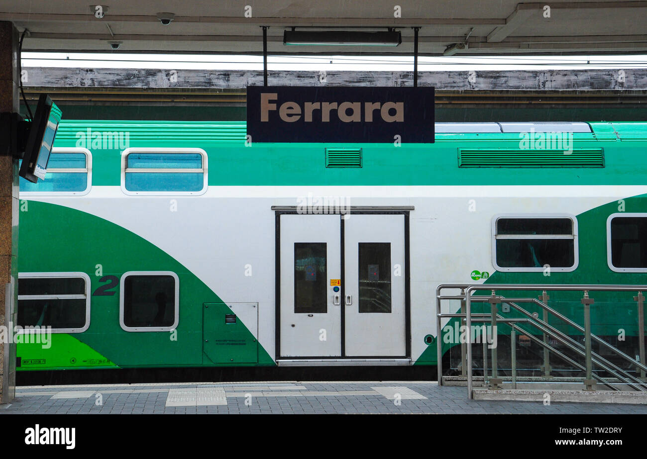 Railway station name board hi-res stock photography and images - Alamy