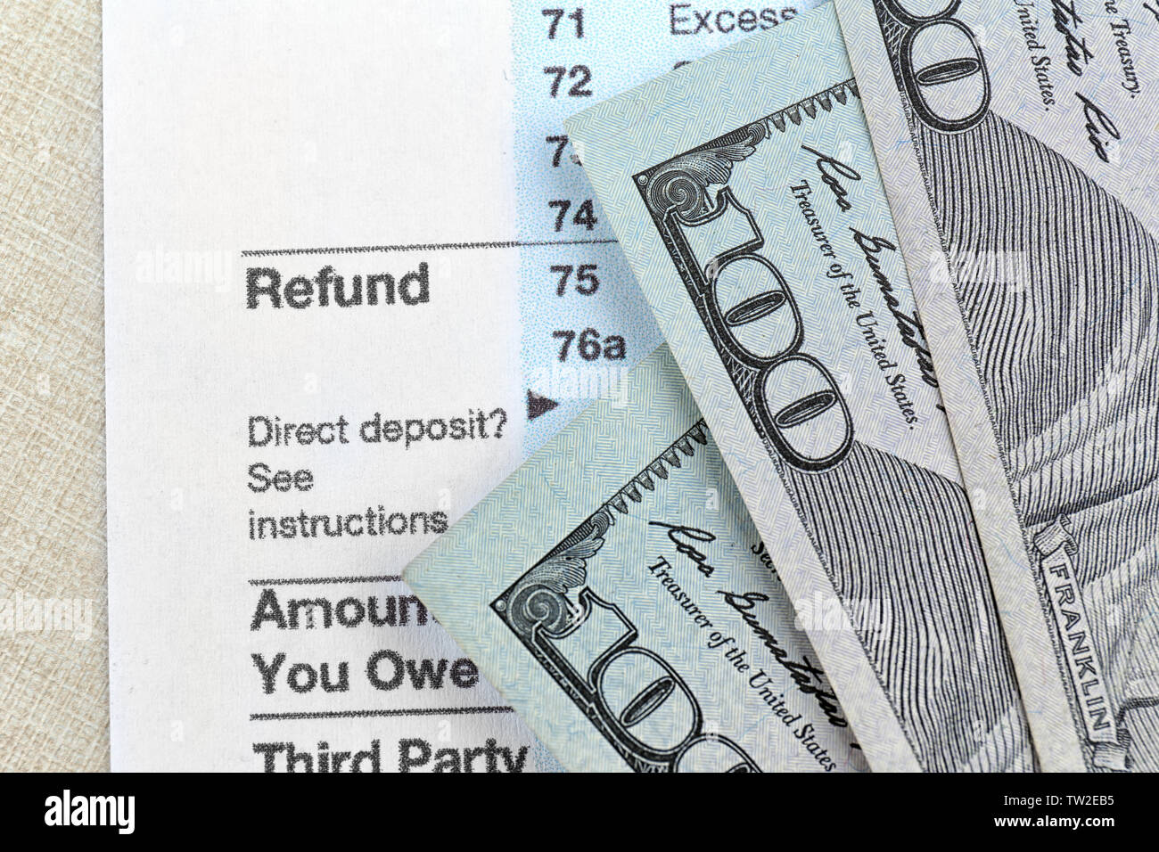 Tax day irs document hi-res stock photography and images - Alamy