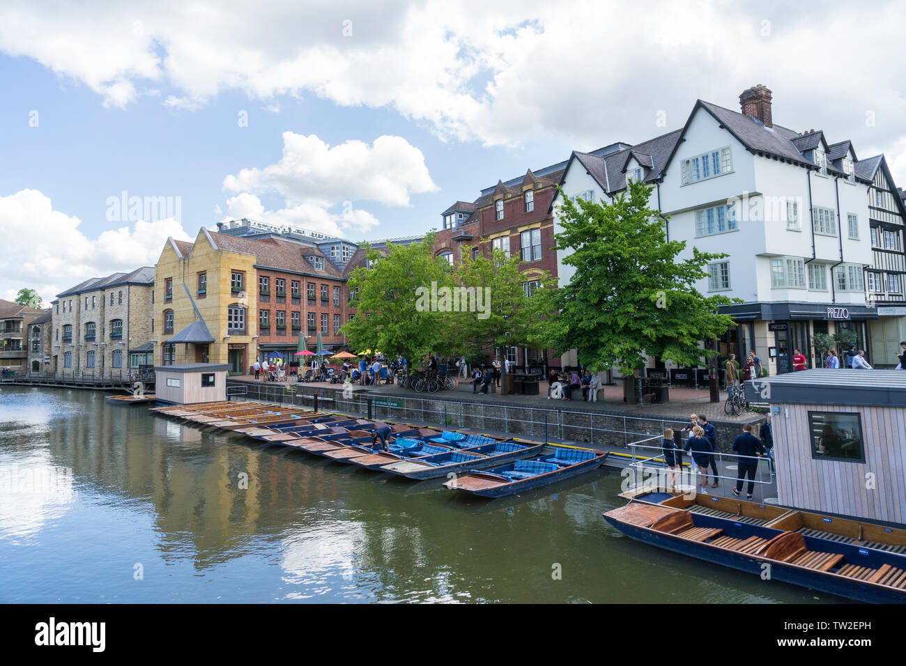 Quay Side Cambridge 2019 Stock Photo - Alamy