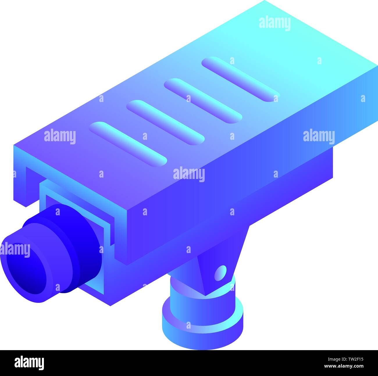 Security camera icon, isometric style Stock Vector Image & Art - Alamy