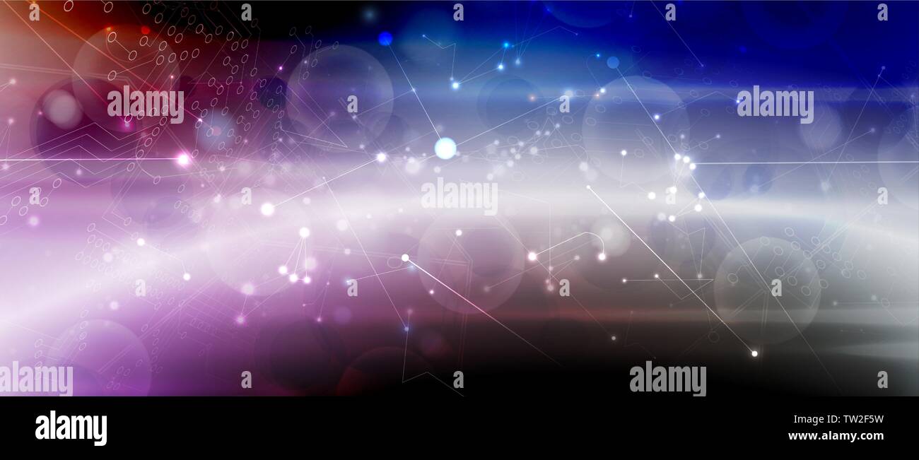 abstract structure circuit computer technology business background ...