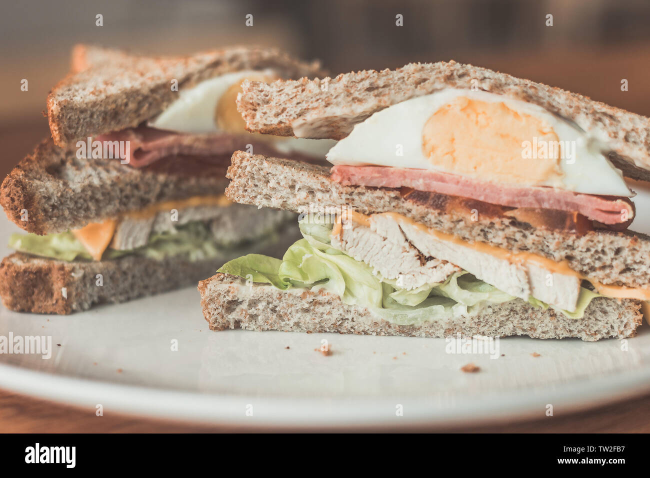 Smoked Turkey Club Sandwich The Club Sandwich Lunch & Dinner Menu