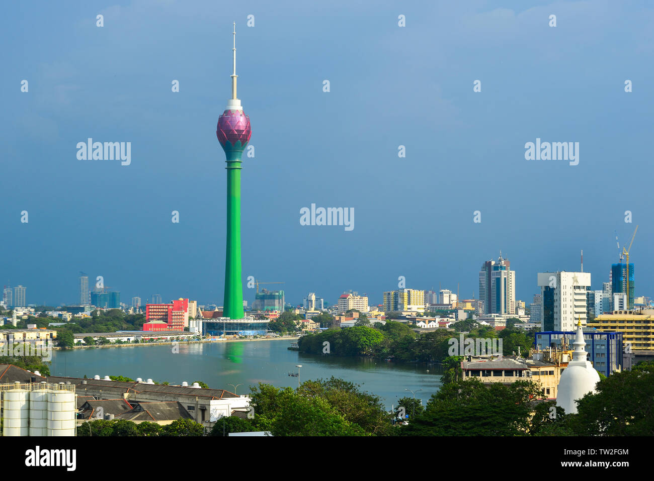 Colombo lotus tower hi-res stock photography and images - Alamy