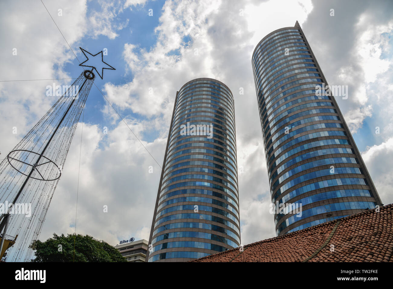 Colombo, Sri Lanka - Dec 23, 2018. World Trade Center in Colombo, Sri ...