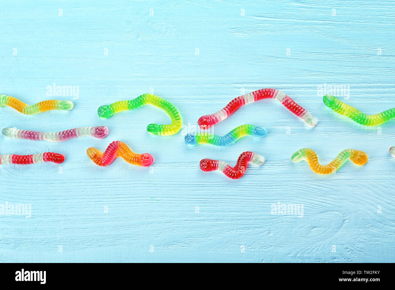 Funny fruit worm on hi-res stock photography and images - Alamy