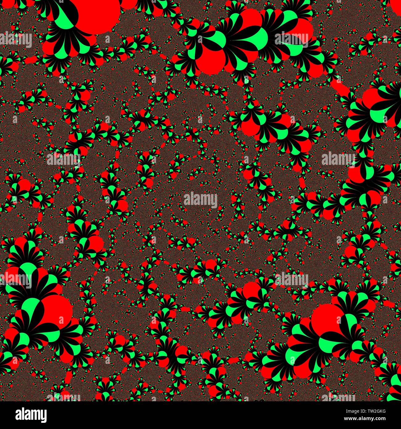 An image created using computer graphics, a picture of a mathematical ...